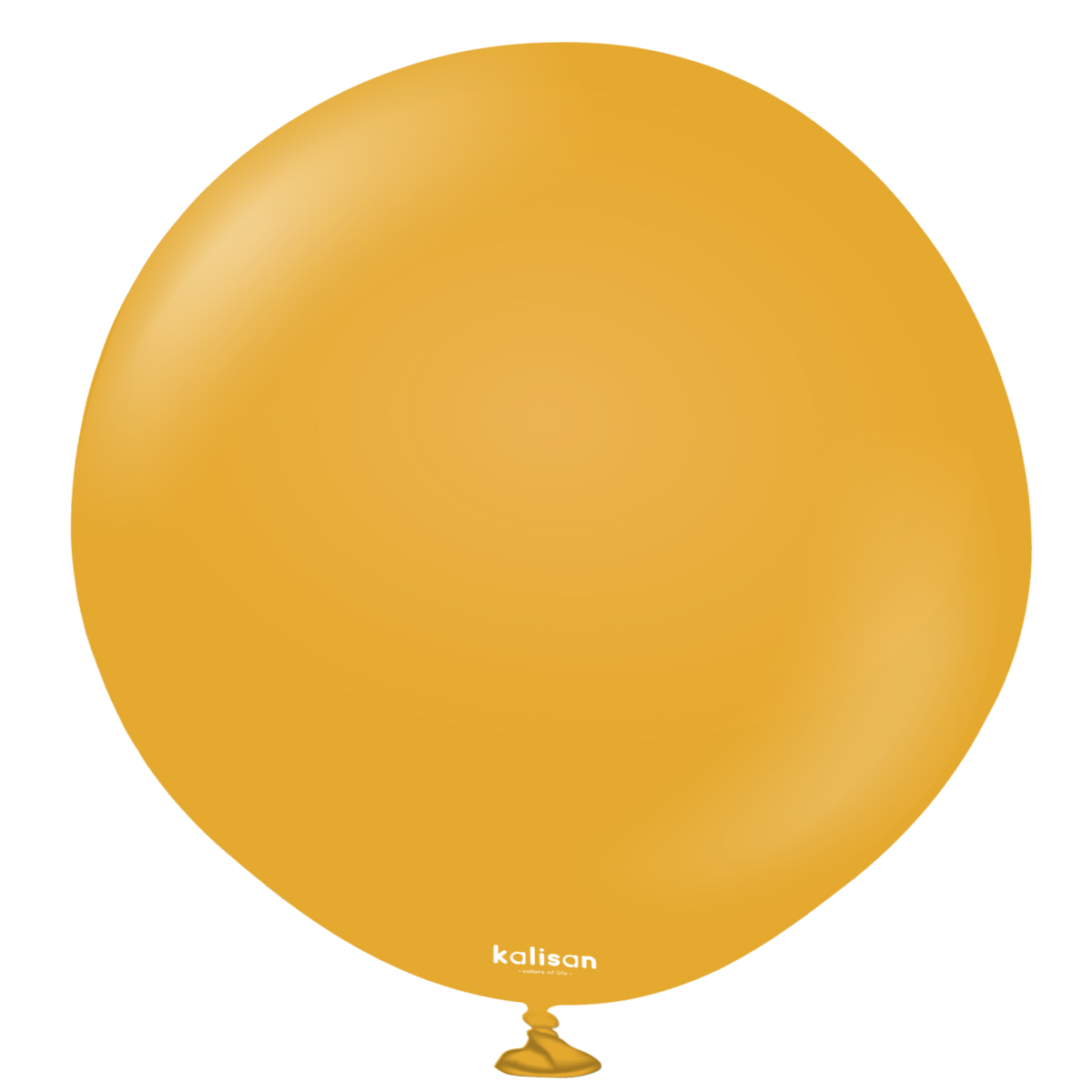 36 inch Kalisan Mustard Latex Balloons - 2 PC PACK| California Balloons ...